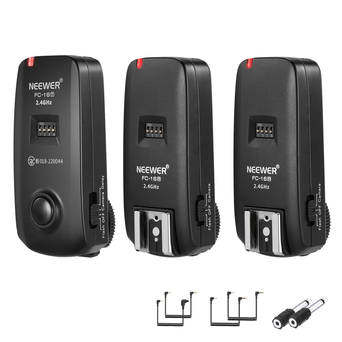 NEEWER FC-16 2.4G Wireless Flash Trigger for Canon Cameras - NEEWER