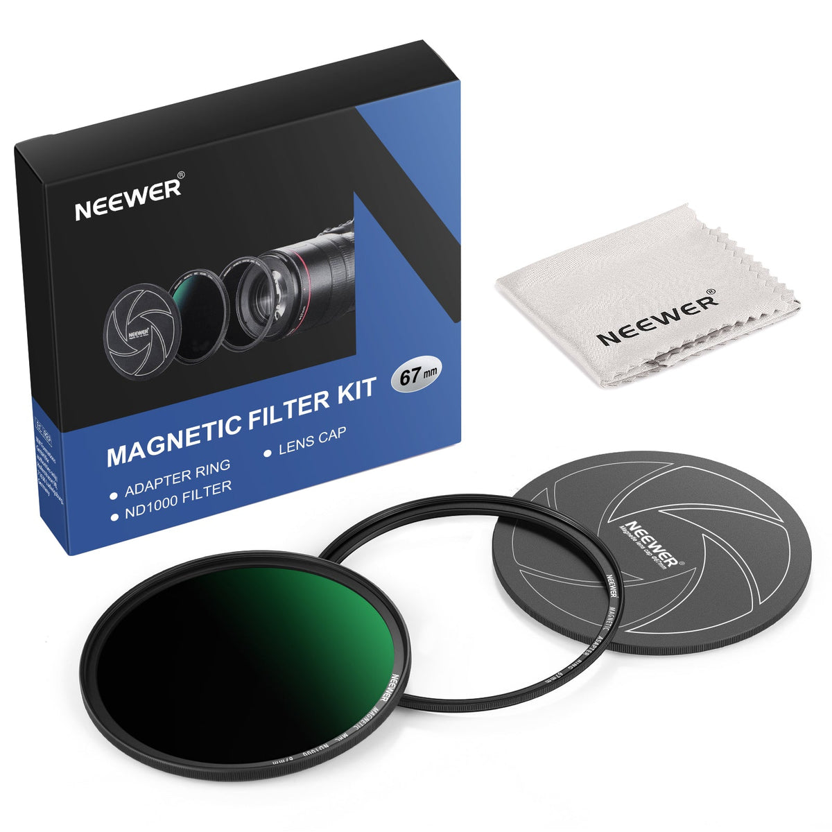 NEEWER 3-in-1 Magnetic ND Lens Filter Kit - NEEWER
