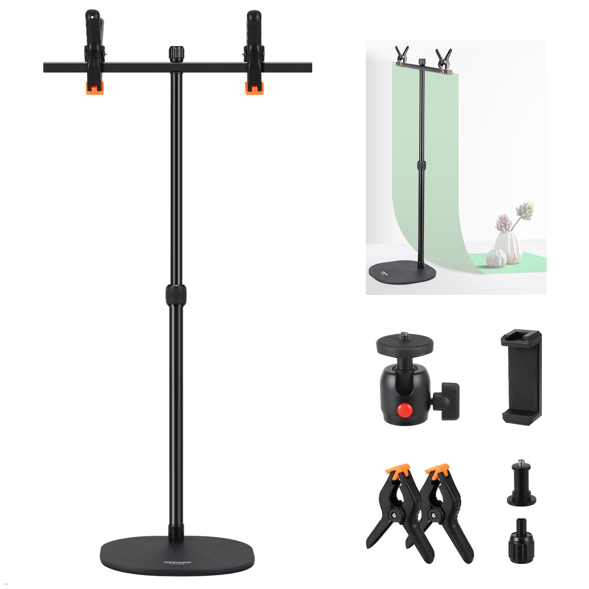 NEEWER DS004 T Shaped Tabletop Backdrop Stand Kit - NEEWER – NEEWER.de